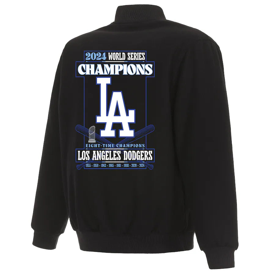Los Angeles Dodgers 2024 World Series Champions Full-Snap Reversible ...