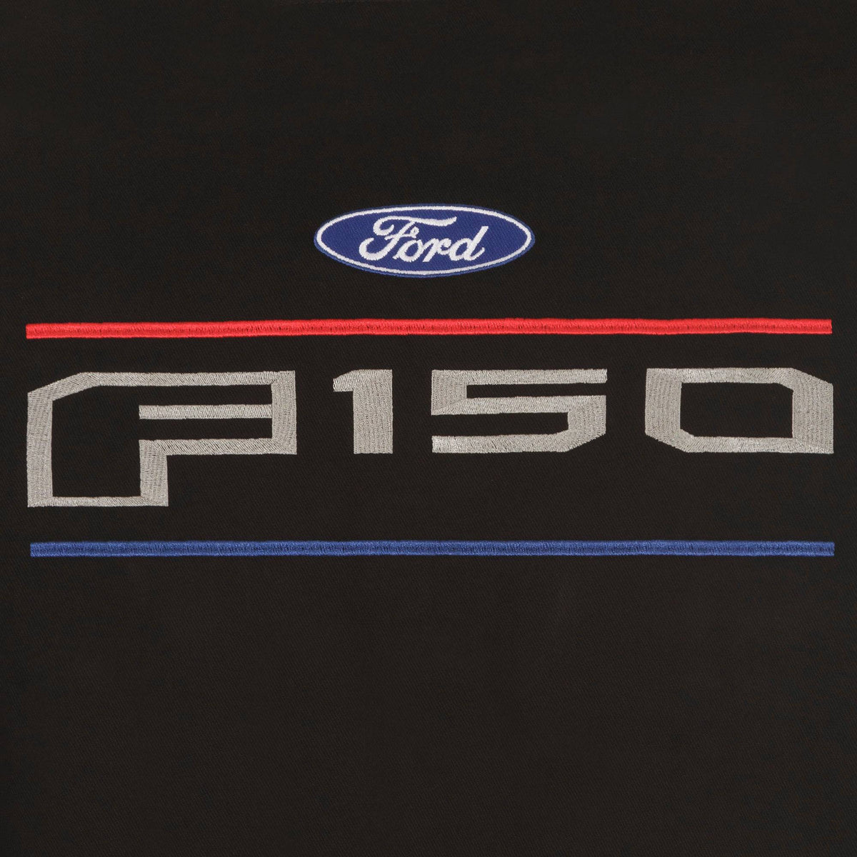 Ford F150 Embroidered Cotton Twill Jacket - Black | J.H. Sports Jackets