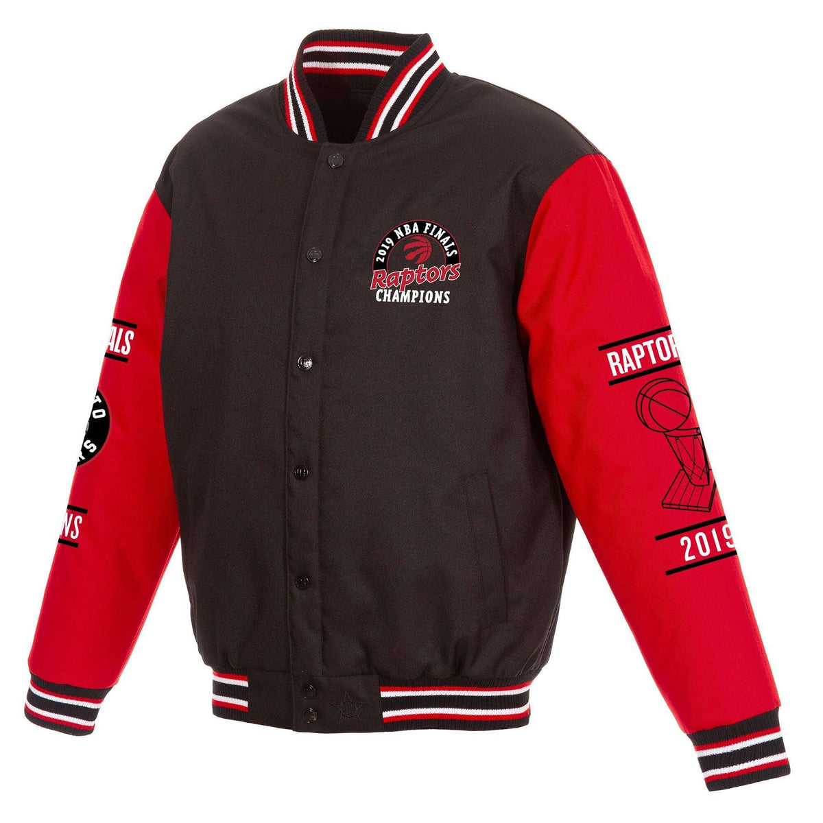 Toronto Raptors JH Design 2019 NBA Finals Champions Poly-Twill Jacket ...